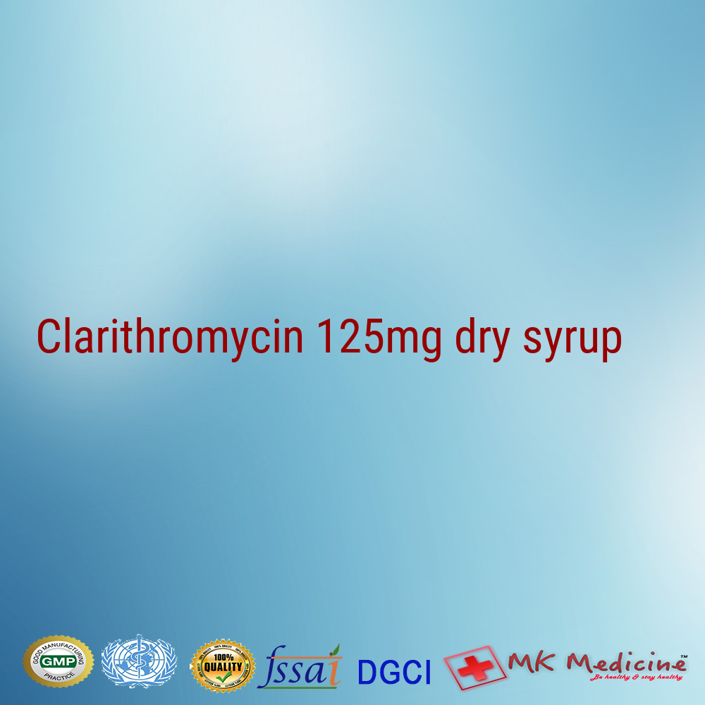 Clarithromycin 125mg dry syrup For PCD Franchise