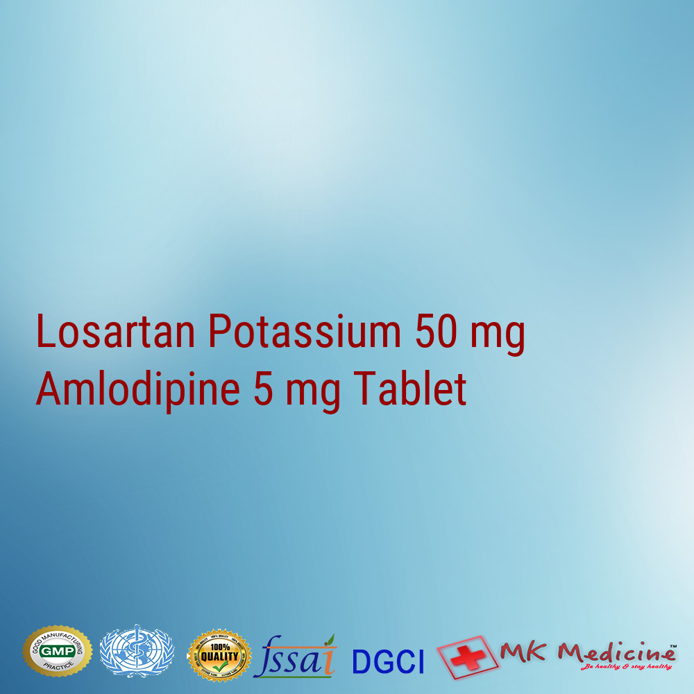 Losartan Potassium 50 Mg Amlodipine 5 Mg Tablet For PCD Franchise losartan-potassium-50-mg-amlodipine-5-mg-tablet-for-pcd-franchise