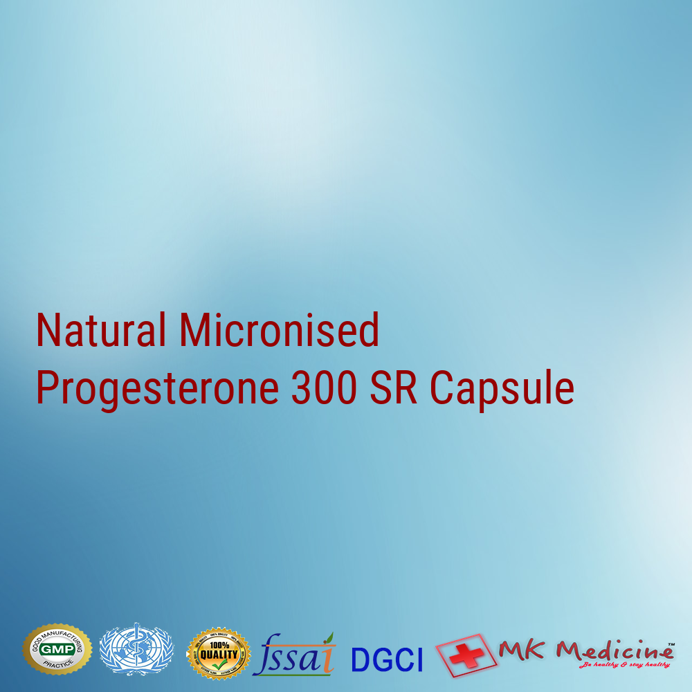 Natural Micronised Progesterone 300 SR Capsule for pcd franchise ...