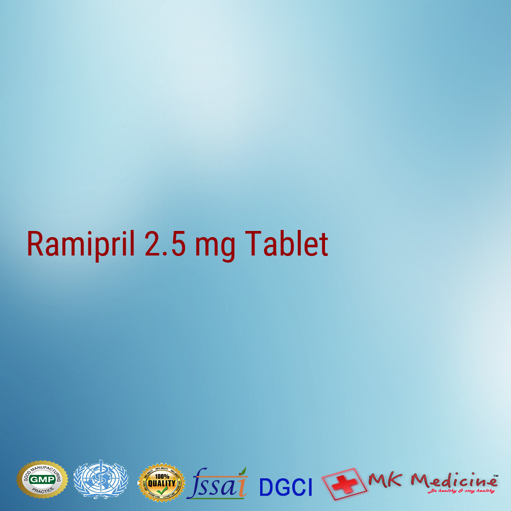 Ramipril 2.5 mg Tablet For PCD Franchise