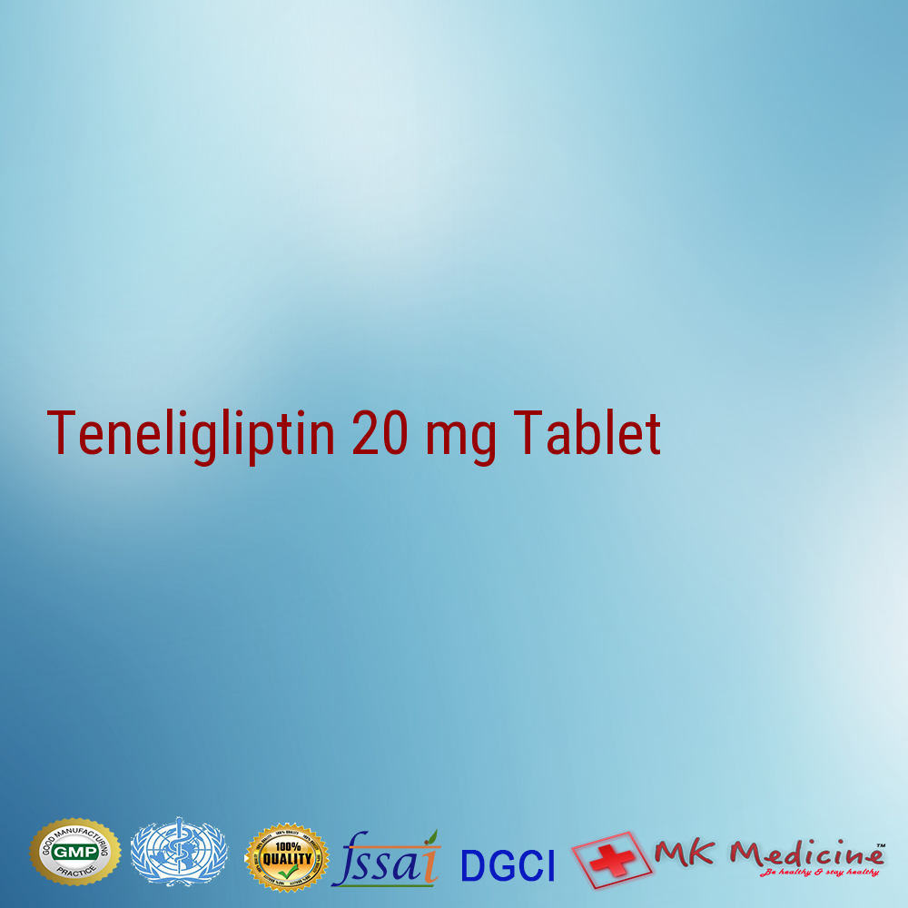 Teneligliptin 20 mg Tablet For PCD Franchise